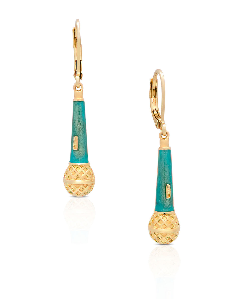 Microphone Drop Earrings – Lily Nily